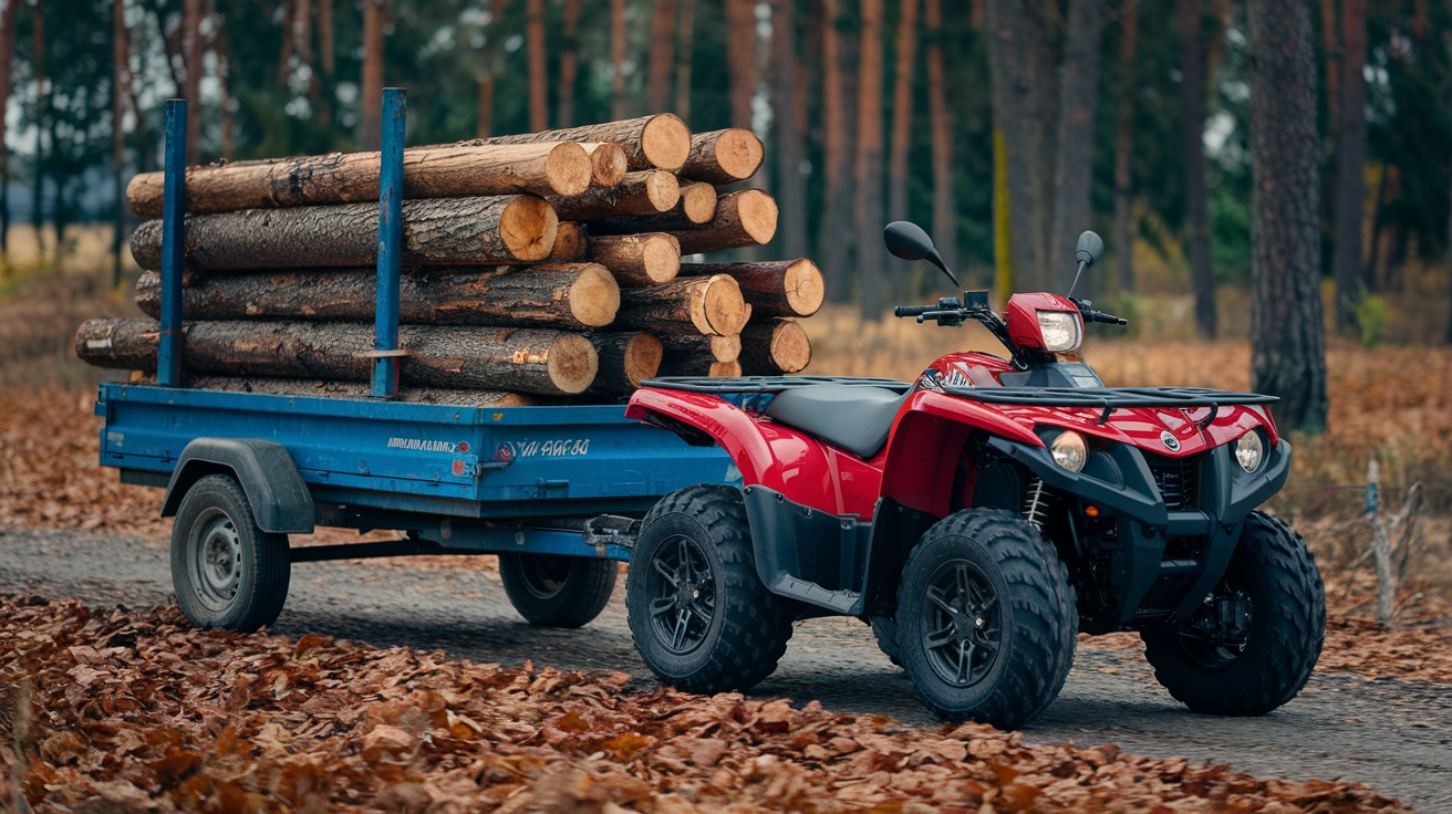 Best ATV Trailers for Hauling Wood: Reliable and Tough